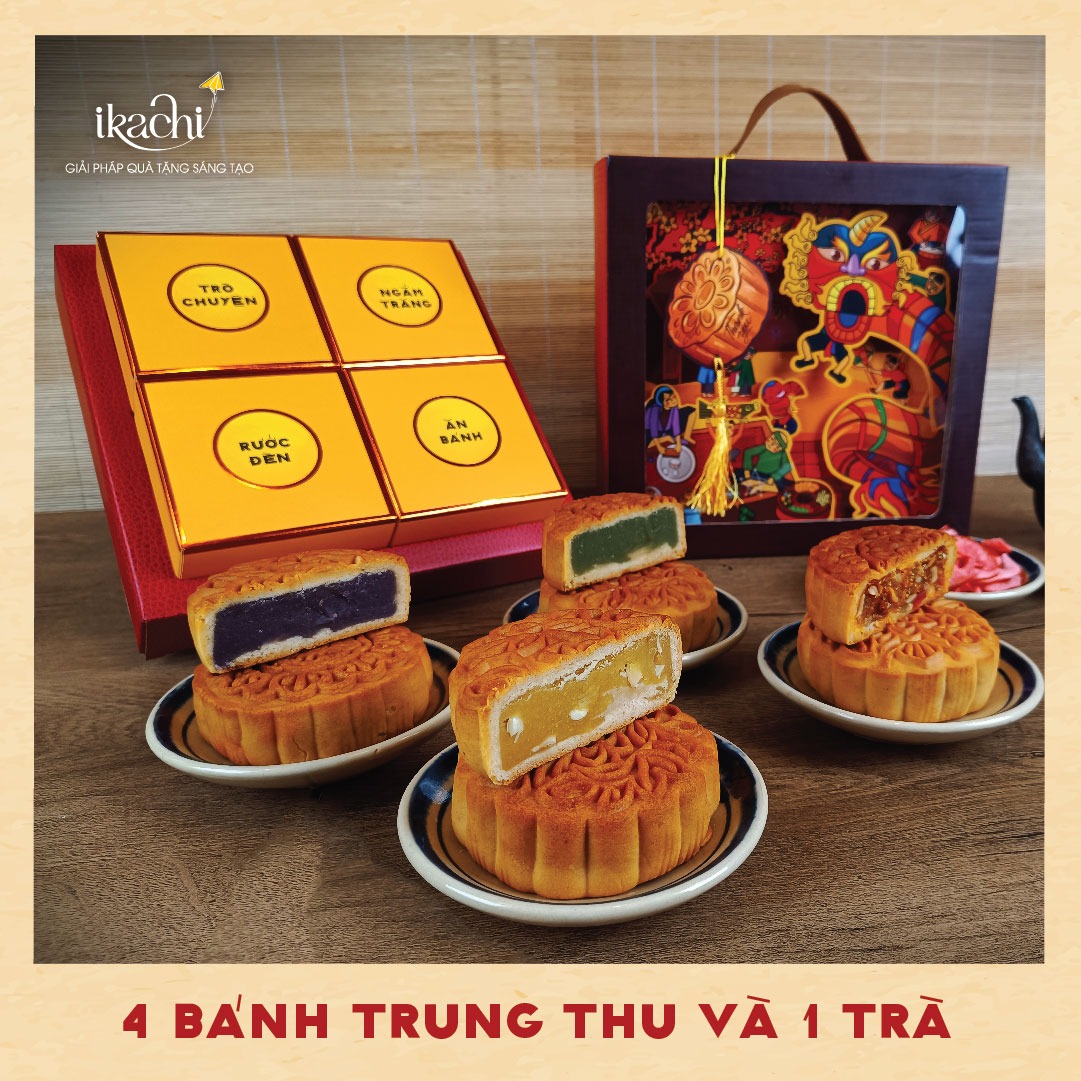 Get Ikachi Drum Breaking Mooncake Gift Set Delivered | Weee! Asian Market