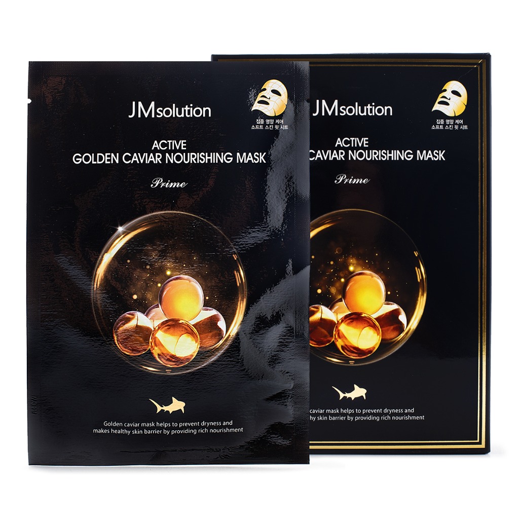 Get JM Solution Active Golden Caviar Nourishing Mask 10pcs Delivered ...