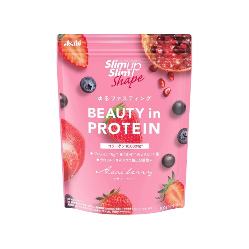 Get Asahi Group Foods Slim Up Slim Shape BEAUTY in PROTEIN Acai Berry ...