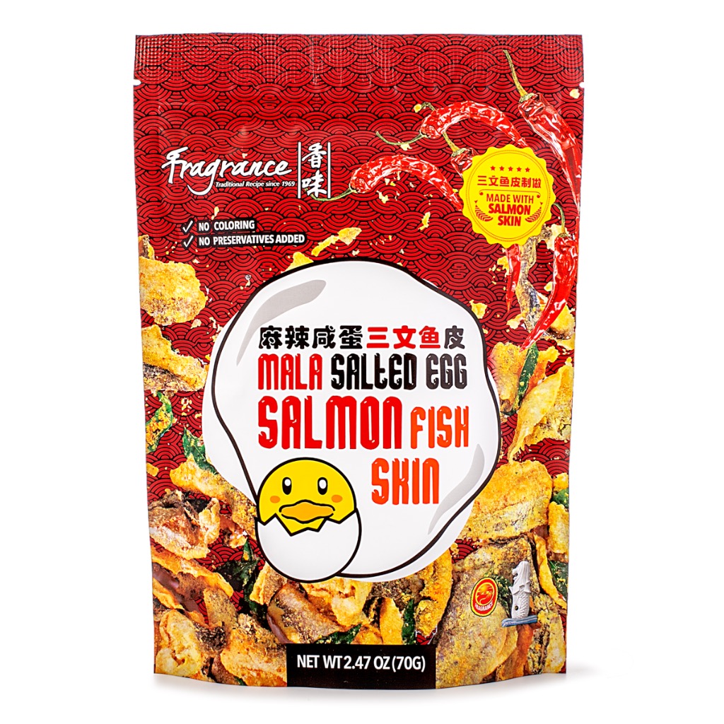 Get Fragrance Mala Salted Egg Salmon Fish Skin Delivered | Weee! Asian ...