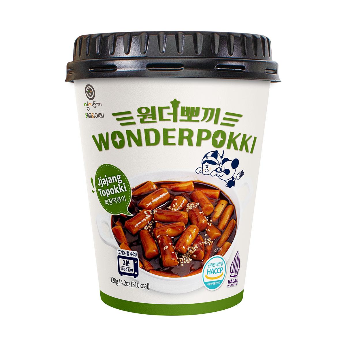 Samsiokki Instant Topokki Jjajang Wonderpokki Cup - Weee!