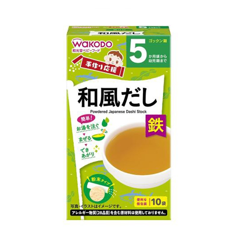 Get Wakodo Homemade Japanese Style Dashi 2.5g x 10 bag Delivered | Weee ...