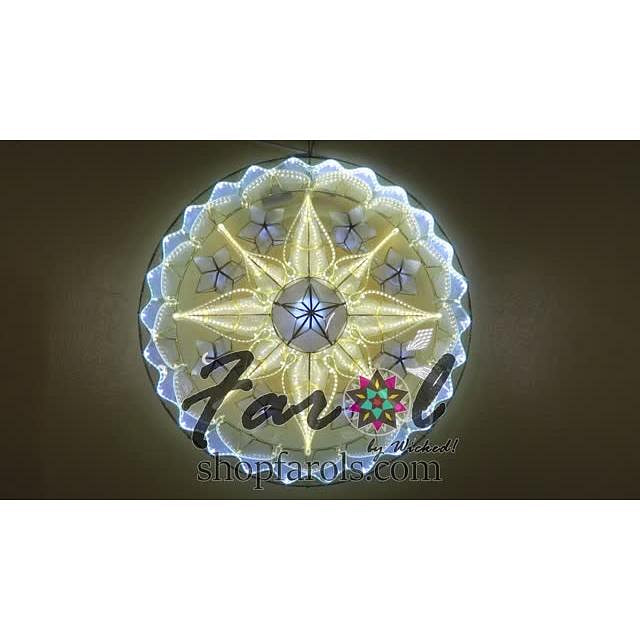 Get Tala Star White - 25" Capiz Parol Delivered | Weee! Asian Market