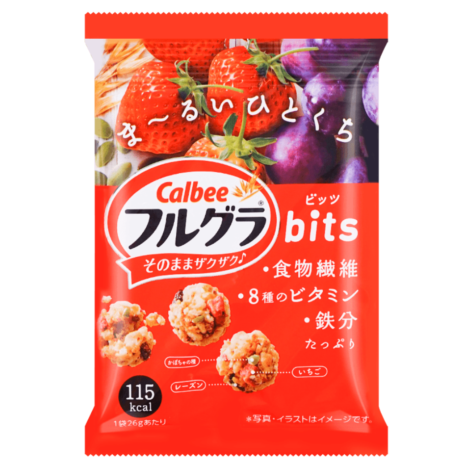 Get Calbee Fruit cereal cubes 26g Delivered | Weee! Asian Market