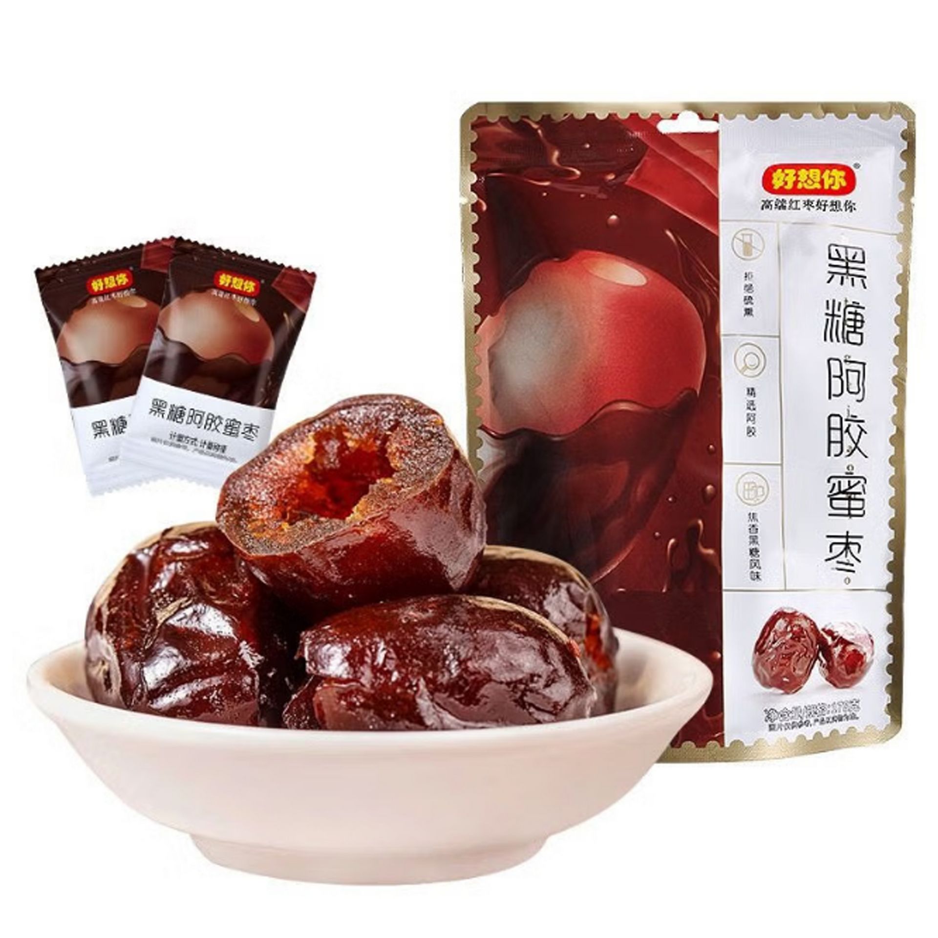 Get Brown Sugar Donkey-Hide Gelatin Jujube Delivered | Weee! Asian Market