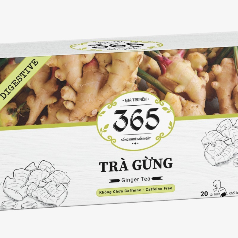 Get [Cozy] Natural Ginger Herbal Tea Bags Box 30g Delivered | Weee ...