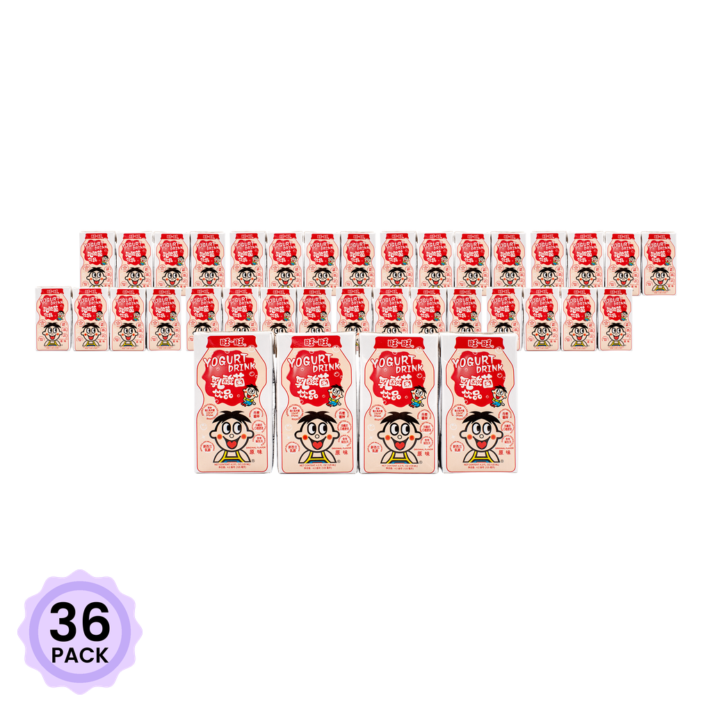 Get Want Want Yogurt Drink, Original Flavor 125 ml*36 pack Delivered ...