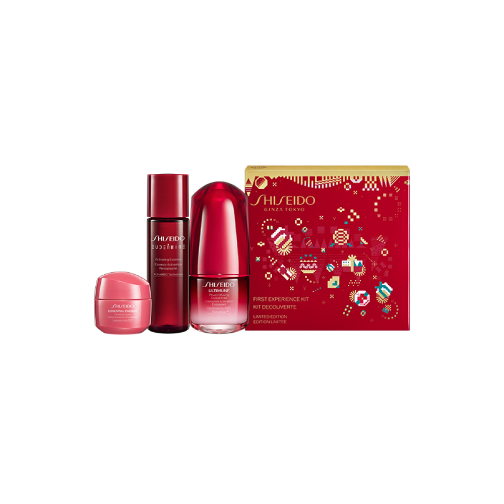 Get SHISEIDO Christmas Limited Edition New Red Honey Dew Waist Set 1 ...