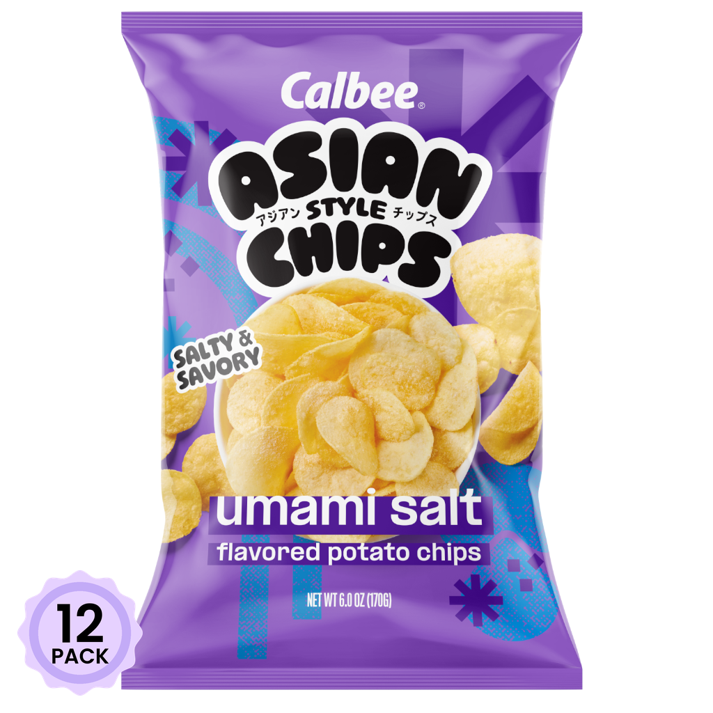 Calbee Asian Chips Umami Salt 6 온스*12 팩 - Weee!