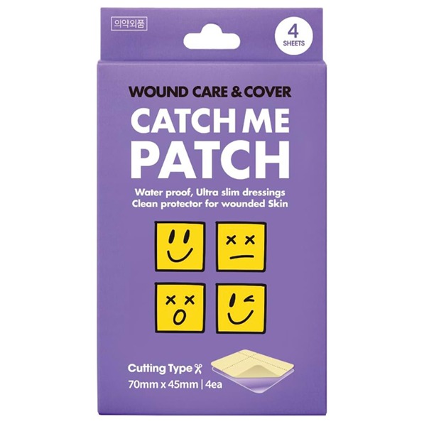 Get CATCH ME PATCH Rectangle Acne Patch Invisible SpotZits Absorption ...