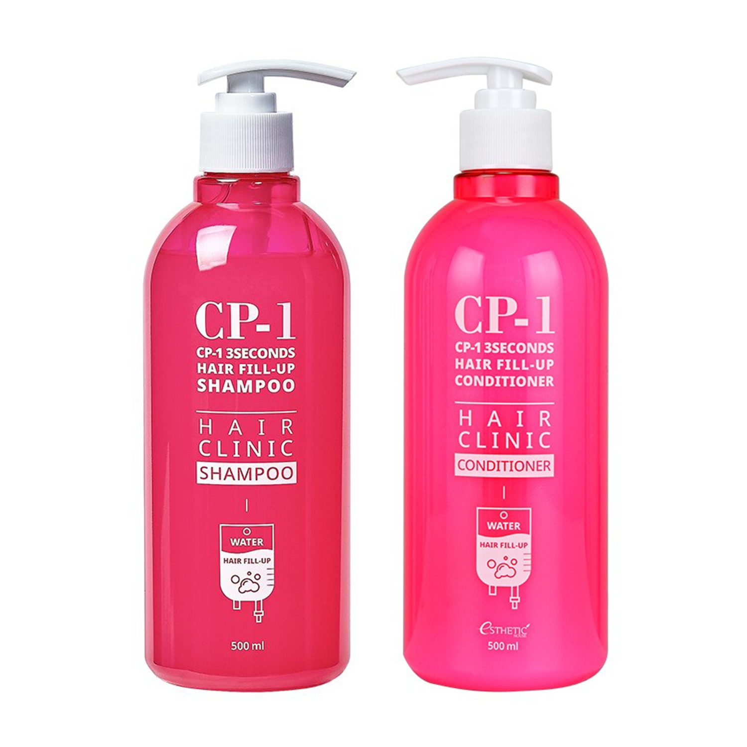 Get CP-1 3Seconds Hair Fill-Up Shampoo&Conditioner Set 500 ml*2 each ...