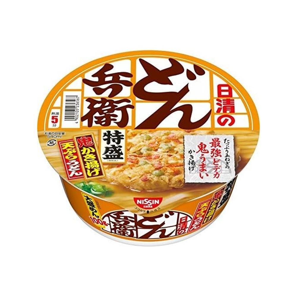 日清のどん兵衛特盛かき揚げ天ぷらうどん - Weee!