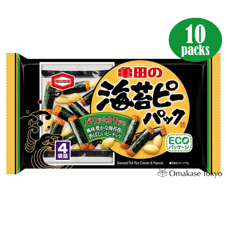 Get Kameda Noripea Nori Seaweed Rice Crackers and Peanuts Mix (Pack of ...