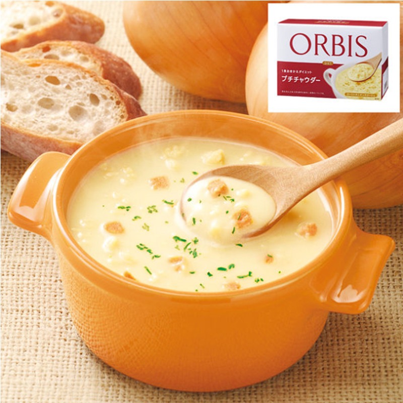 Get ORBIS Petit Chowder Roasted Onion Potage Soup 34g Delivered | Weee ...