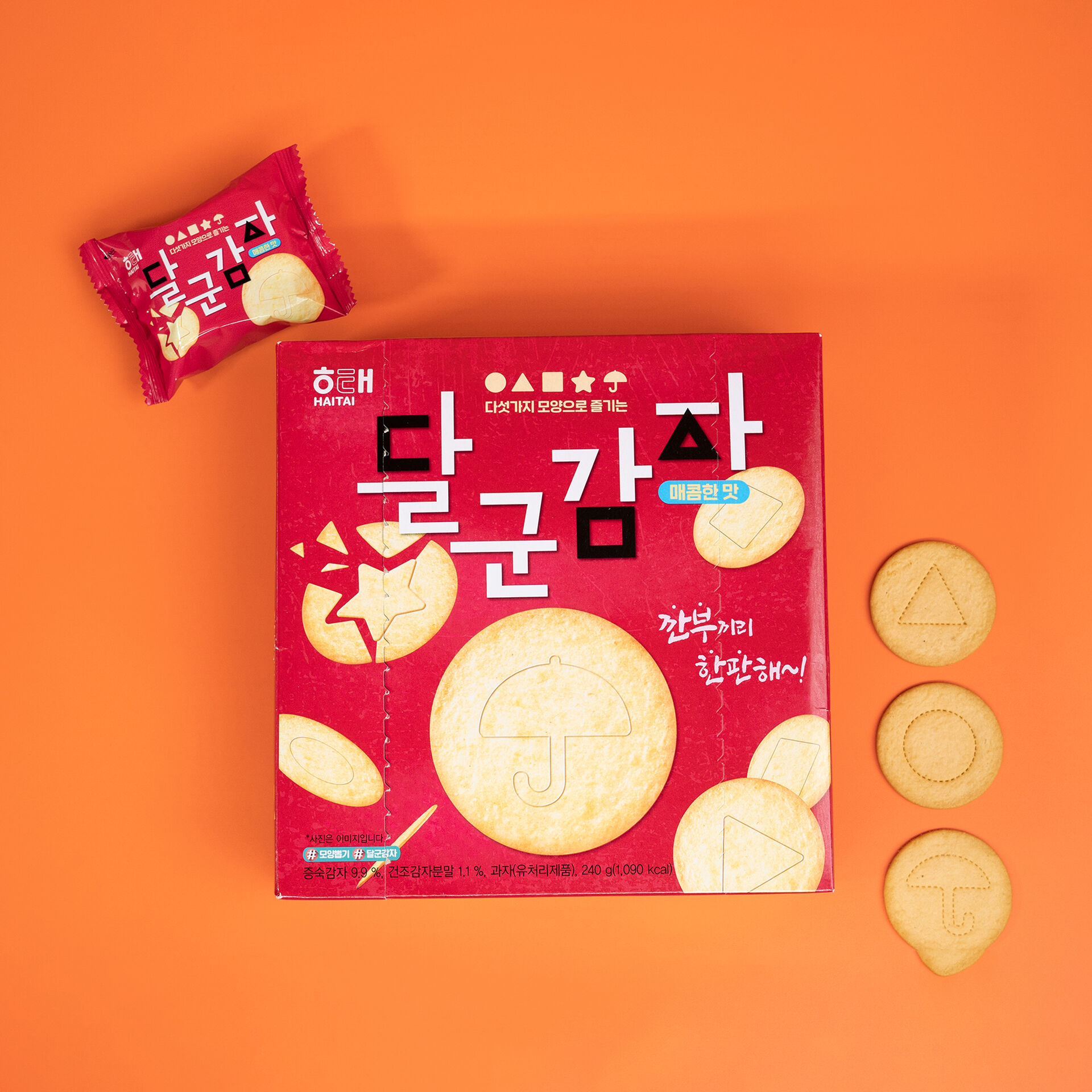 Haitai Baked Potato Biscuit Spicy Flavor - Weee!