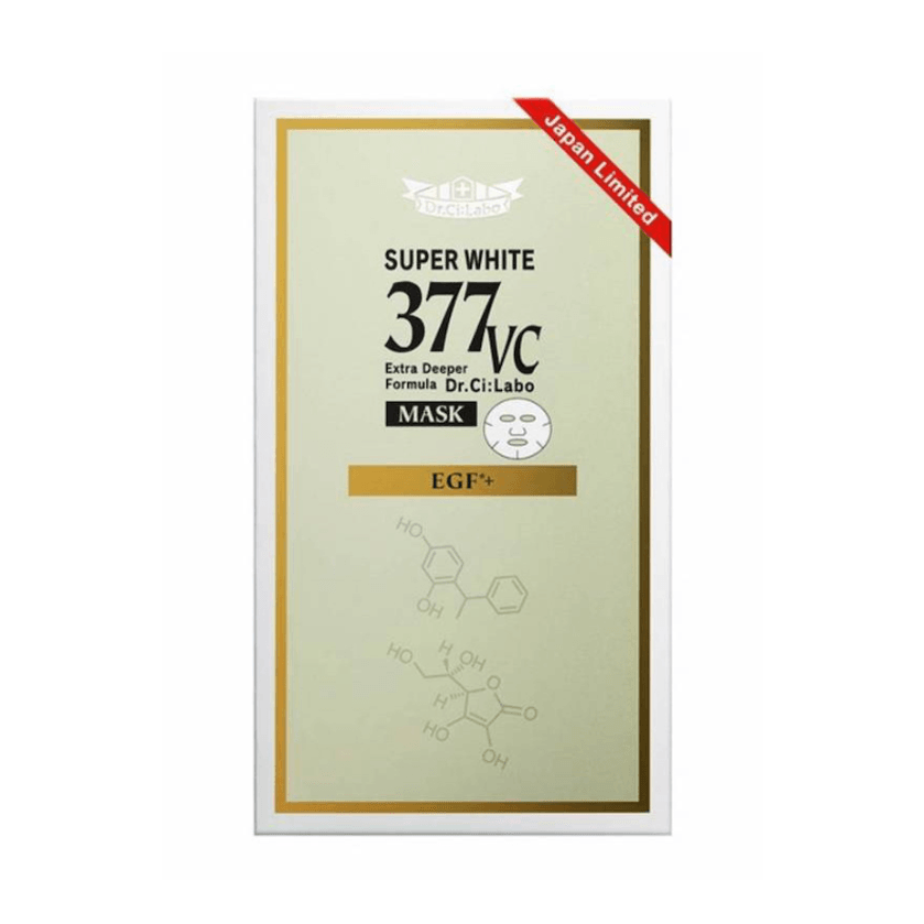 Get SUPER WHITE 377 VC MASK 5 SHEETS Delivered | Weee! Asian Market