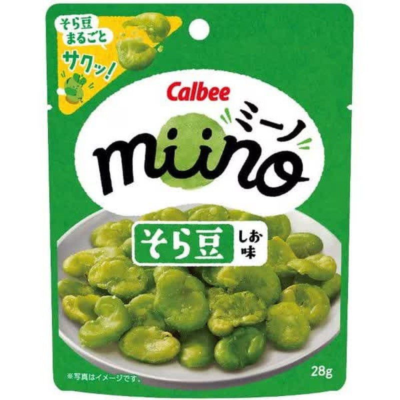 Get Calbee miino broad bean salt flavor 28g Delivered | Weee! Asian Market