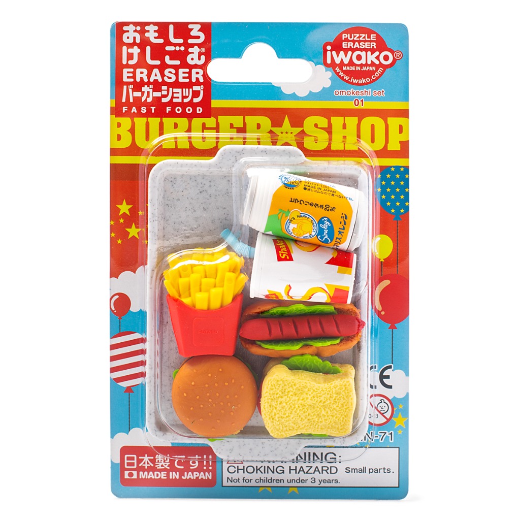 Get Iwako Burger Shop Eraser Delivered | Weee! Asian Market