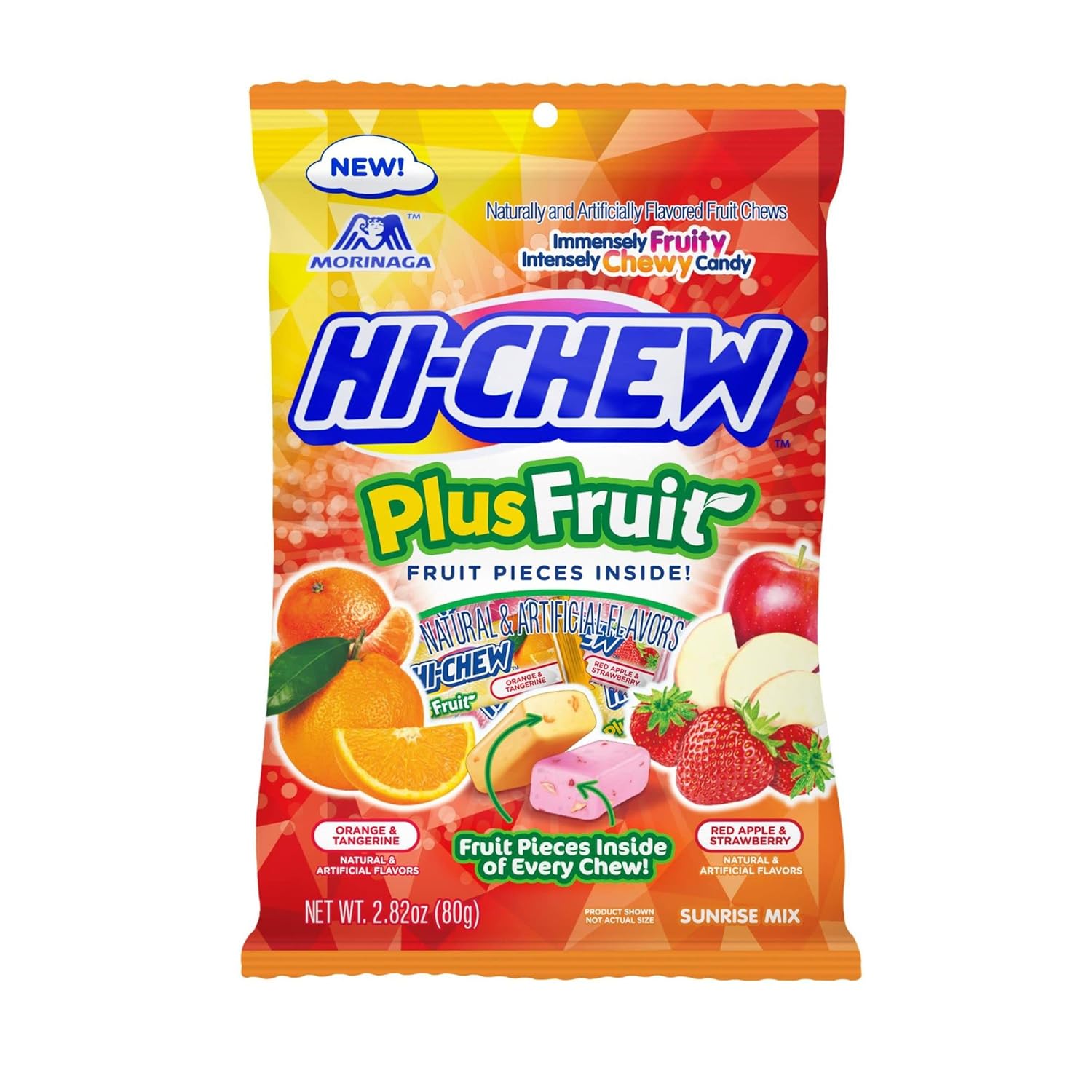Get Morinaga Hi Chew Fruity Chewy Candy-Plus Fruit 2.82oz Delivered ...