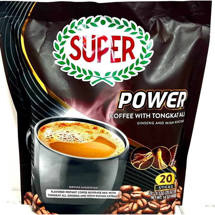 Get Super Power 6-In-1 TA with Ginseng Instant Coffee 400g Delivered ...