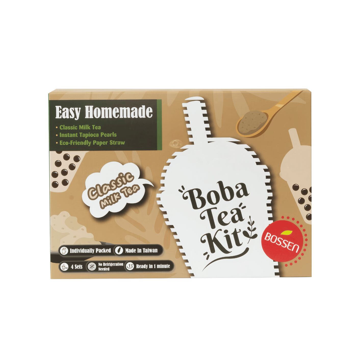 珍珠奶茶套装 - 经典奶茶口味 - Weee!