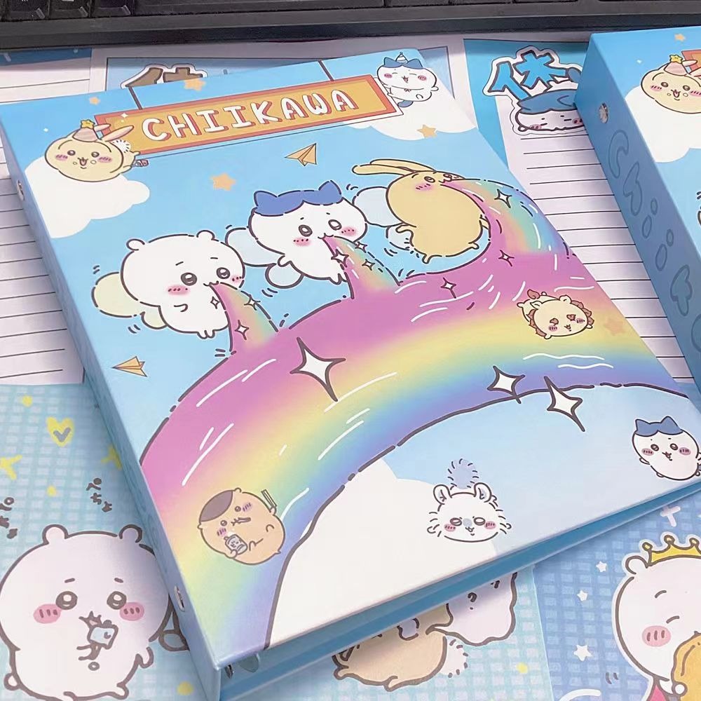 Get Chiikawa Card Book Loose-Leaf Binder Cute Shell Card Binder -A5 ...