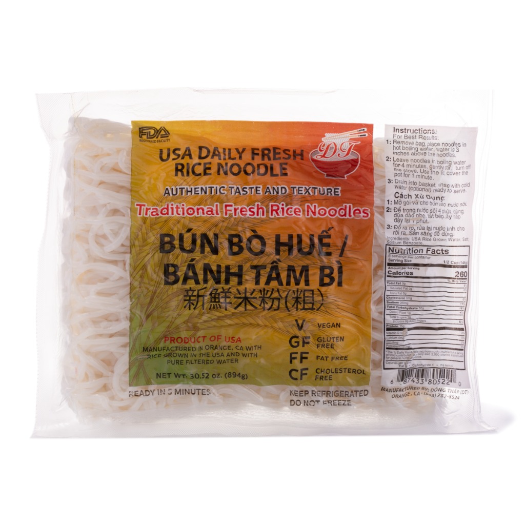 Get Traditional Fresh Rice Vermicelli Noodles Delivered | Weee! Asian ...