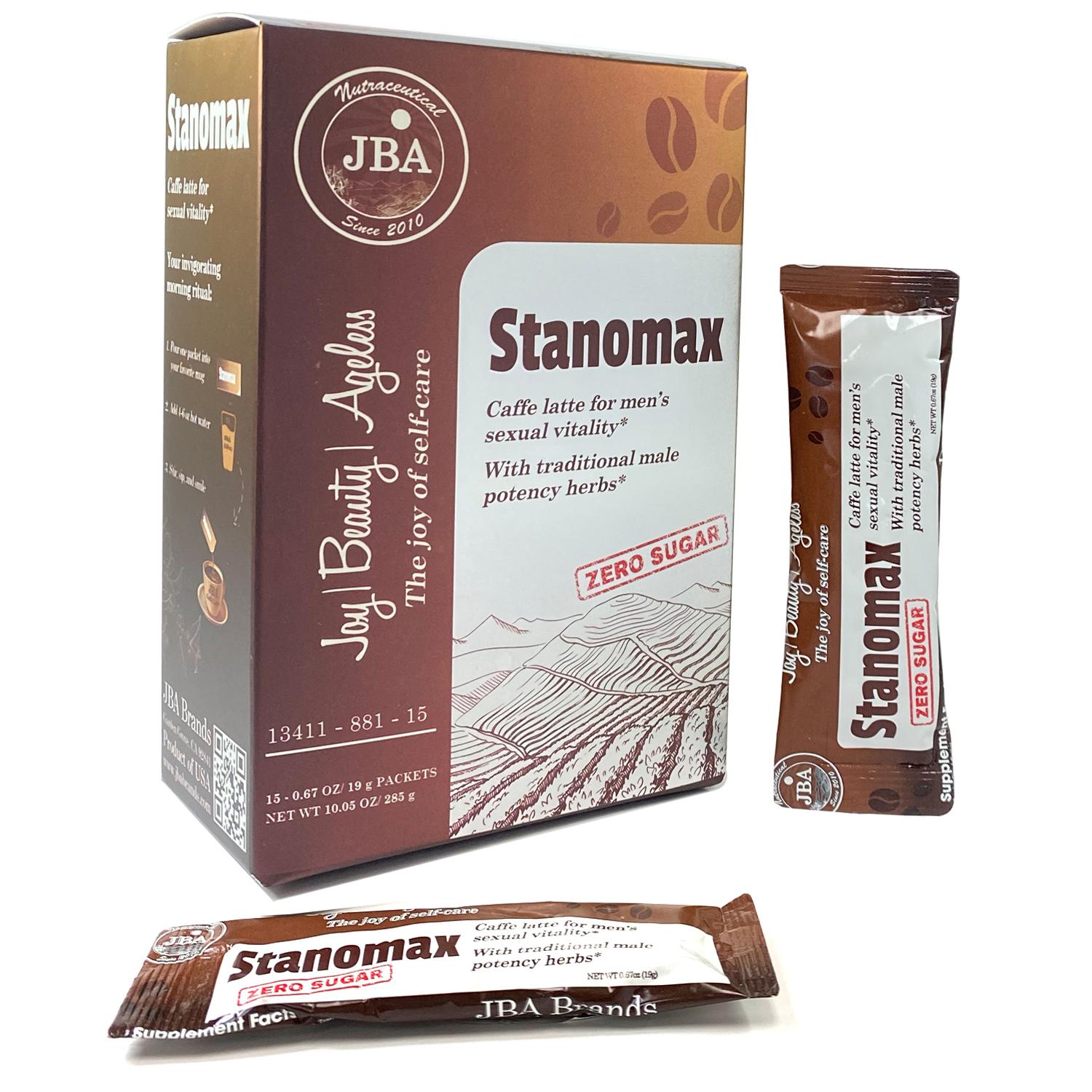 Get JBA Stanomax Caffe Latte Zero Sugar for Men Delivered | Weee! Asian ...