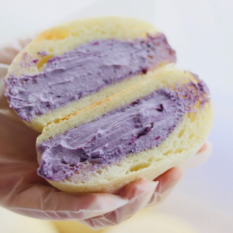 Get Blueberry ice bun Delivered | Weee! Asian Market