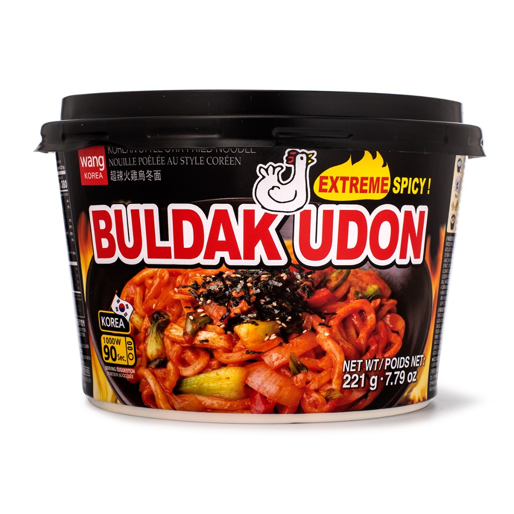 Get Wang Korean Style Stir Fried Udon Cup Hot Chicken Flavor Delivered