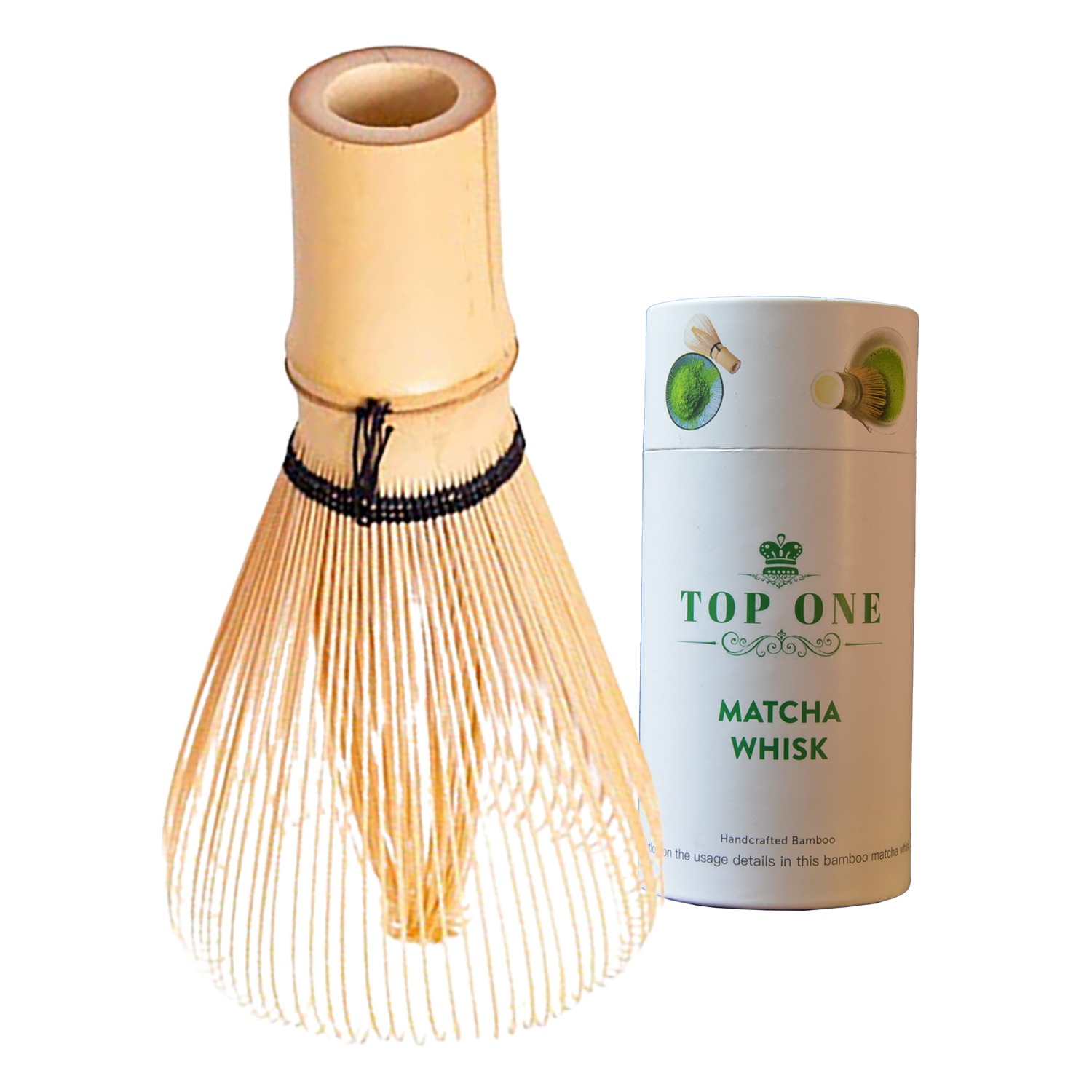 Golden Bamboo Matcha Whisk Japanese Chasen 1 pack - Weee!