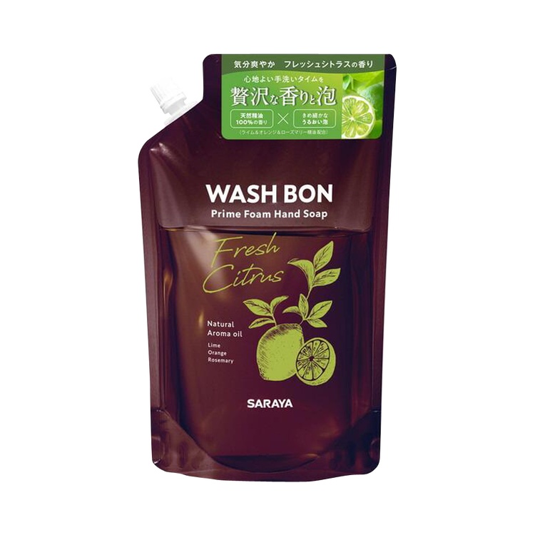 Get SARAYA Fresh Citrus Foaming Hand Soap Refill Delivered | Weee ...