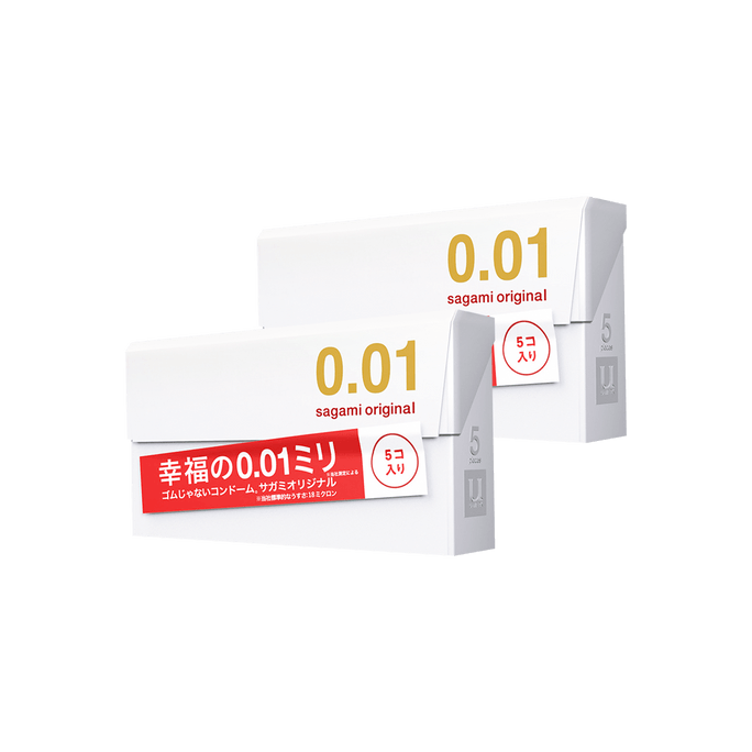 Get Sagami 001 Original Condoms 5pcs, 2 PACK Delivered | Weee! Asian Market
