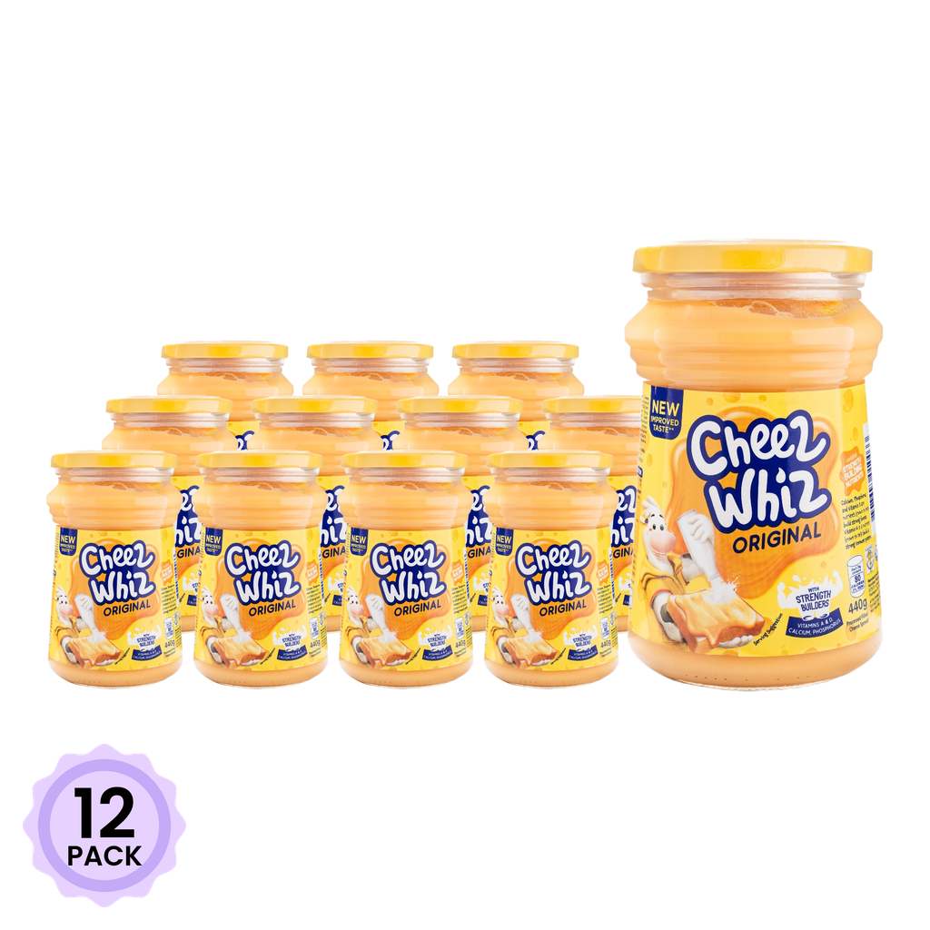 Get Kraft Cheez Whiz, Original 440 g*12 pack Delivered | Weee! Asian Market