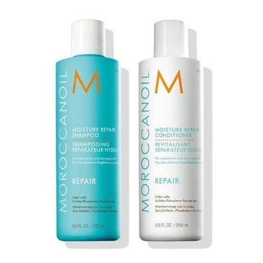 Moroccanoil Moisture Repair 8.5oz / 250ml REPAIR CARE SET - Weee!