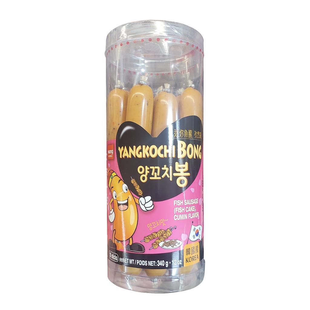 Wang Yangkochi Bong Fish Cake, Cumin Flavor 10pk - Weee!