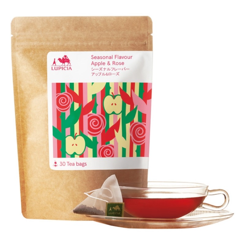 Get Lupicia Limited Edition Tea Bags Apple & Rose,(Contains 30 Bags ...