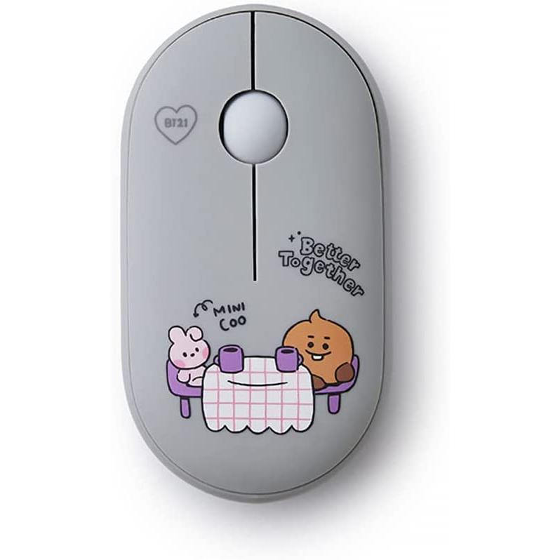 Get BT21 My Little Buddy Baby Multi-Pairing Wireless Mouse Shooky ...