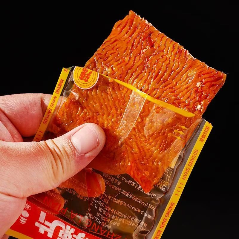 Get Childhood Hand-Torn Spicy Tofu Skin, 12 Packs 12 pack Delivered ...