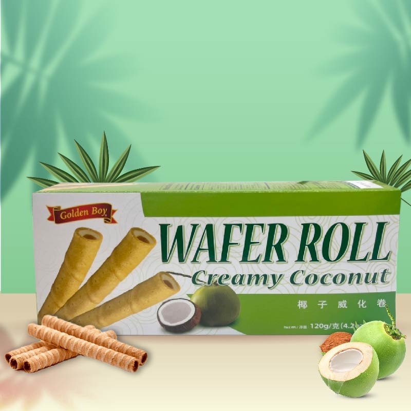 Get Wafer Roll * Creamy Coconut Flavour * Delivered | Weee! Asian Market