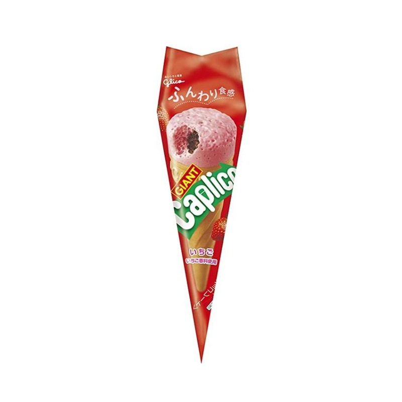Get Glico Ice Cream Cone Strawberry Flavor 87g Delivered | Weee! Asian ...