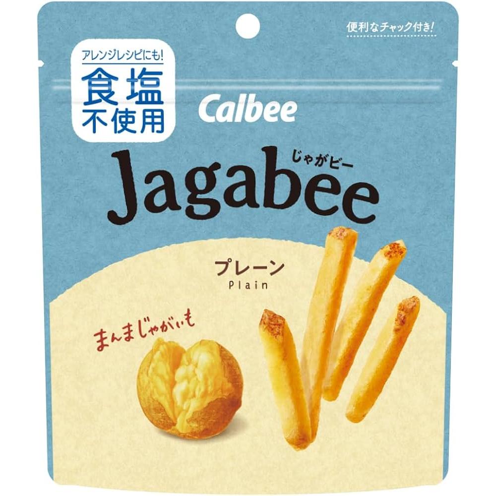 Calbee Jagabee 松脆薯条（原味无盐） - Weee!