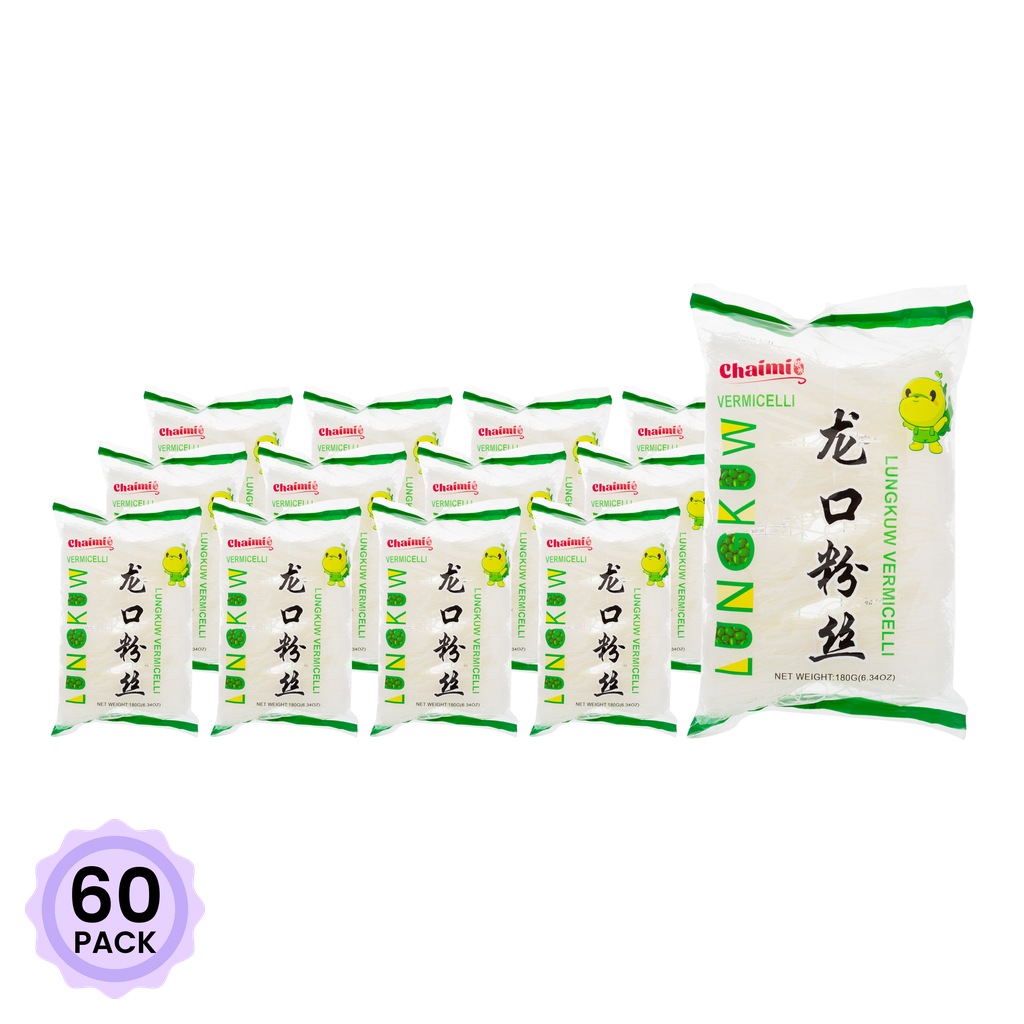 Get Chaimi Green Bean Vermicelli Noodles 180 g*60 pack Delivered | Weee ...