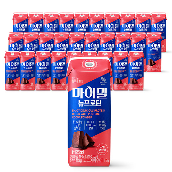 Get [Daesang Well Life] My Meal New Protein - Deep Chocolate 190ml (30 Pieces x 1 Box) Delivered ...
