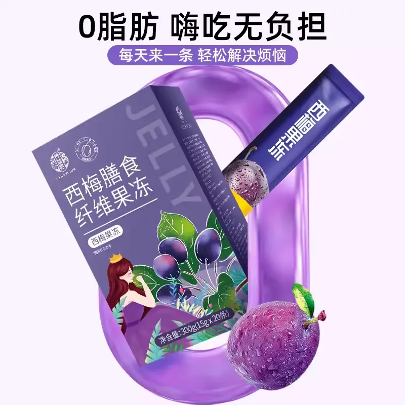 抖音爆款 养益君 西梅膳食纤维果冻15g*20包 - Weee!