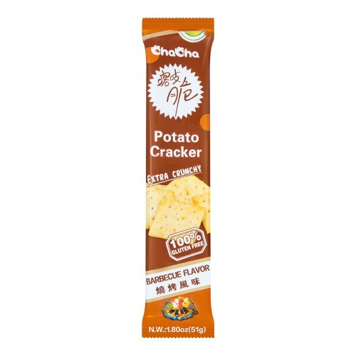 CHA CHA Potato Cracker Barbecue Flavor 51g - Weee!