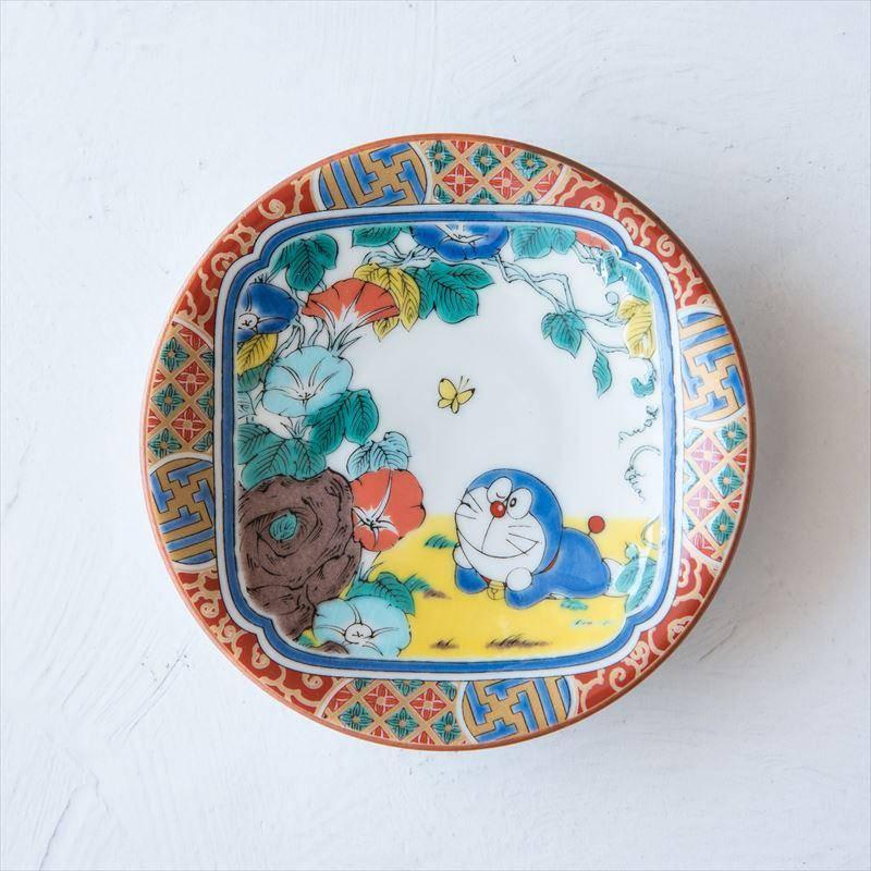 Kutani ware X Doraemon plate(Gift box) White - Weee!
