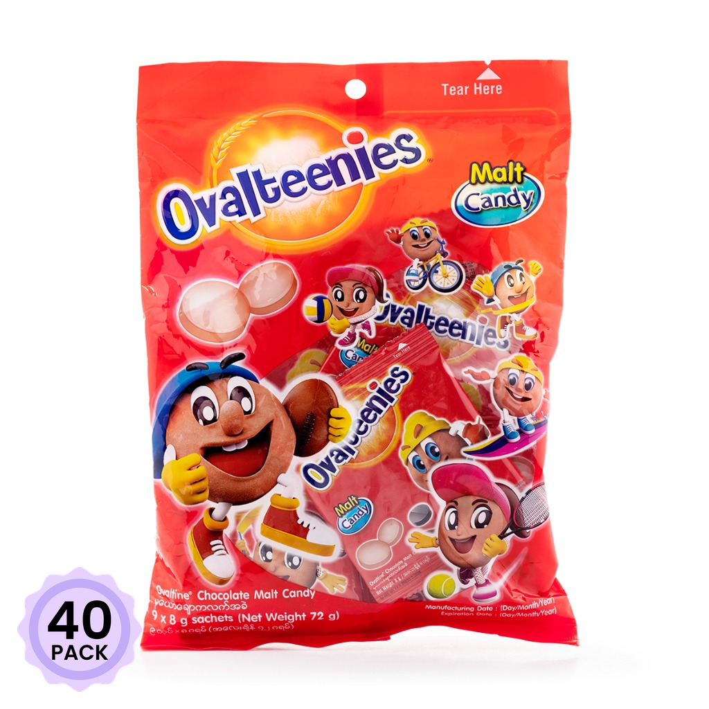 Get Ovalteenies Chocolate Malt Candy 72 g*40 pack Delivered | Weee ...