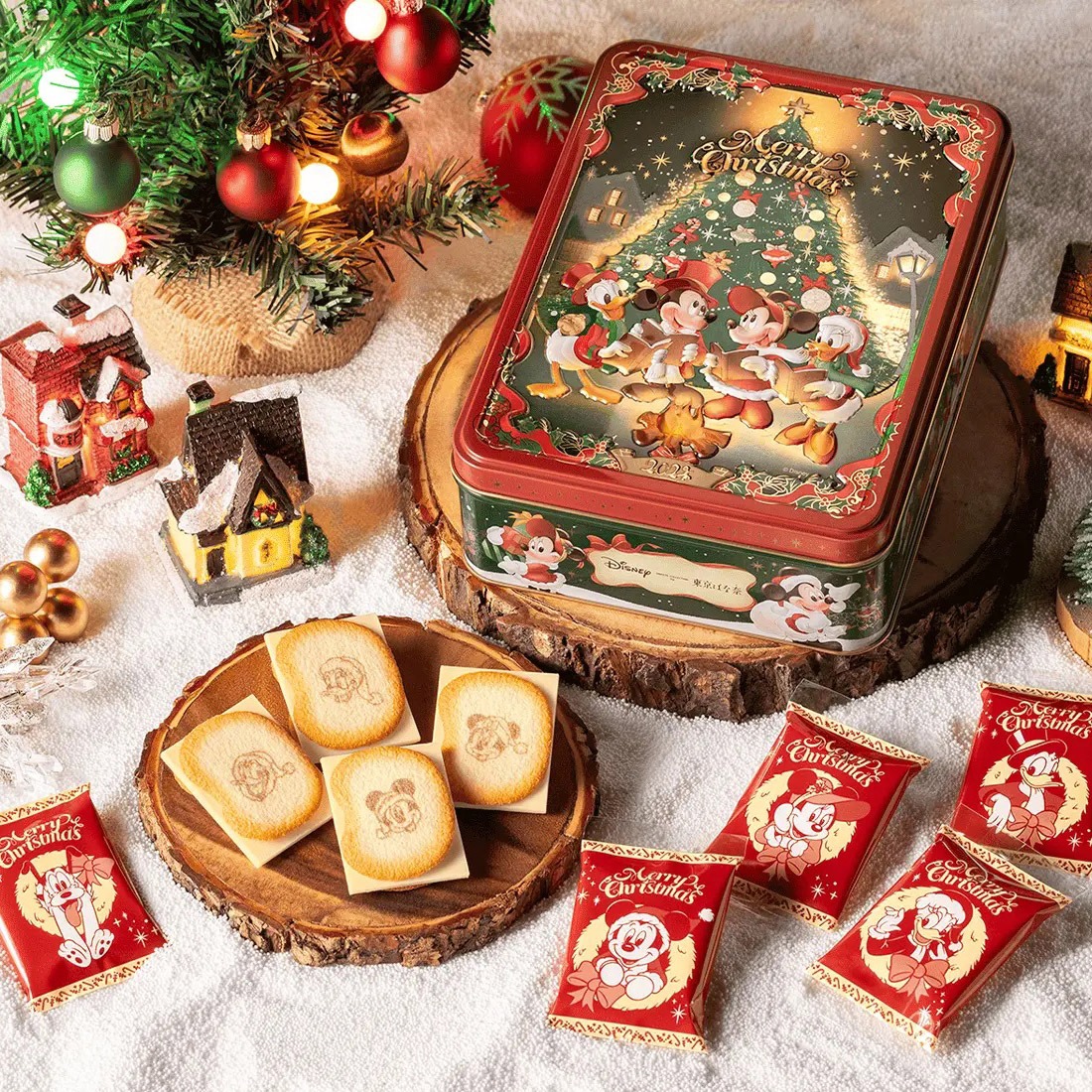 Get TOKYO BANANA x DISNEY Mickey & Friends Chocolate Sandwich Biscuits ...