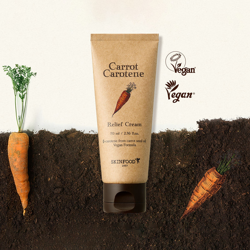 Get Korea Direct - SKINFOOD Carrot Carotene Relief Cream 70ml Delivered ...